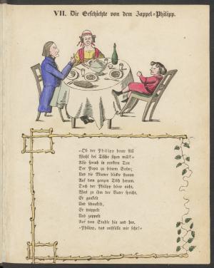 VII. Die Geschichte von dem Zappel-Philipp.
