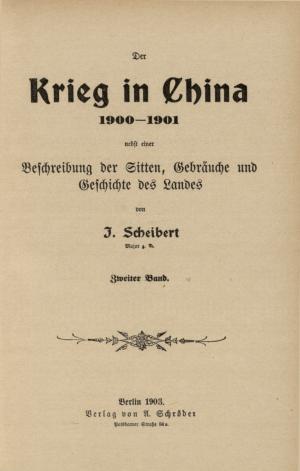 Der Krieg in China 1900-1901